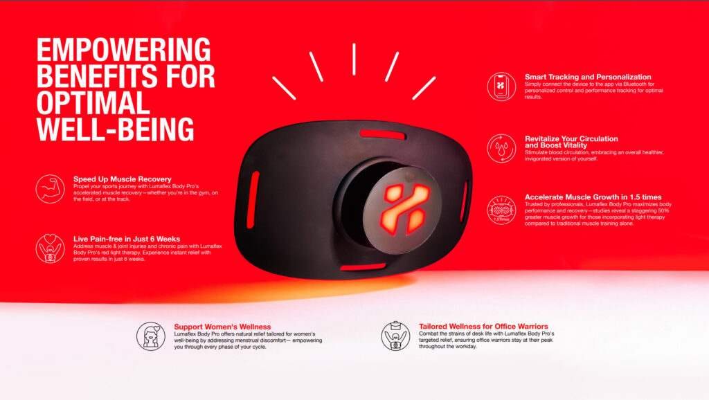 Lumaflex Body Pro - Red Light Therapy - Switch Up Life